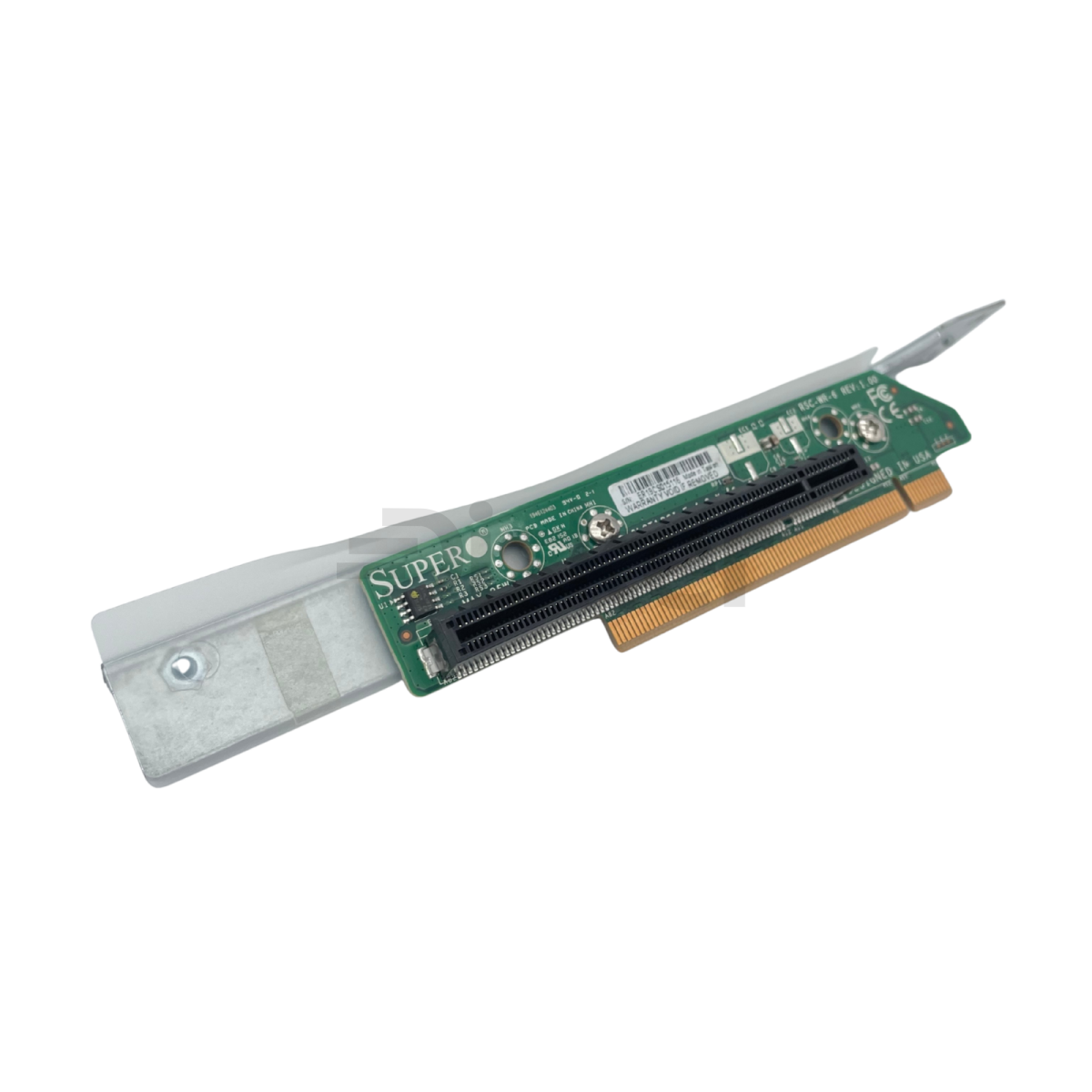 Supermicro RSC-WR-6 Rev. 1.0 PCIe 4.0 x16 1U Riser Card mit Montagera ...