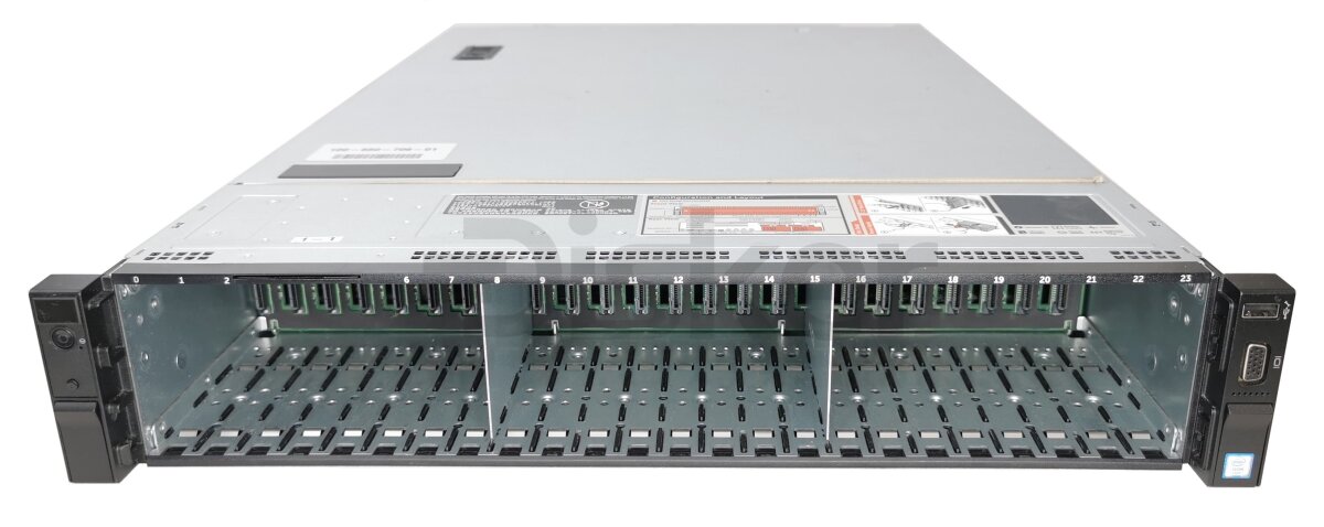 Dell PowerEdge R730 2U x24 2,5" SFF red. PSU Barebone Server - Disker ...