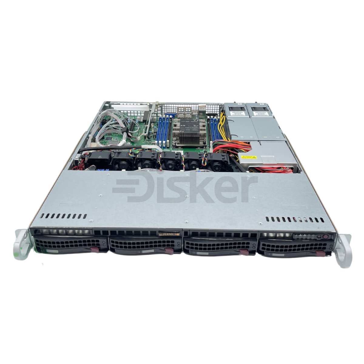 Supermicro CSE-813M 1U Server Chassis 4x3,5 X11SPI-TF BPN-SAS3-815TQ ...