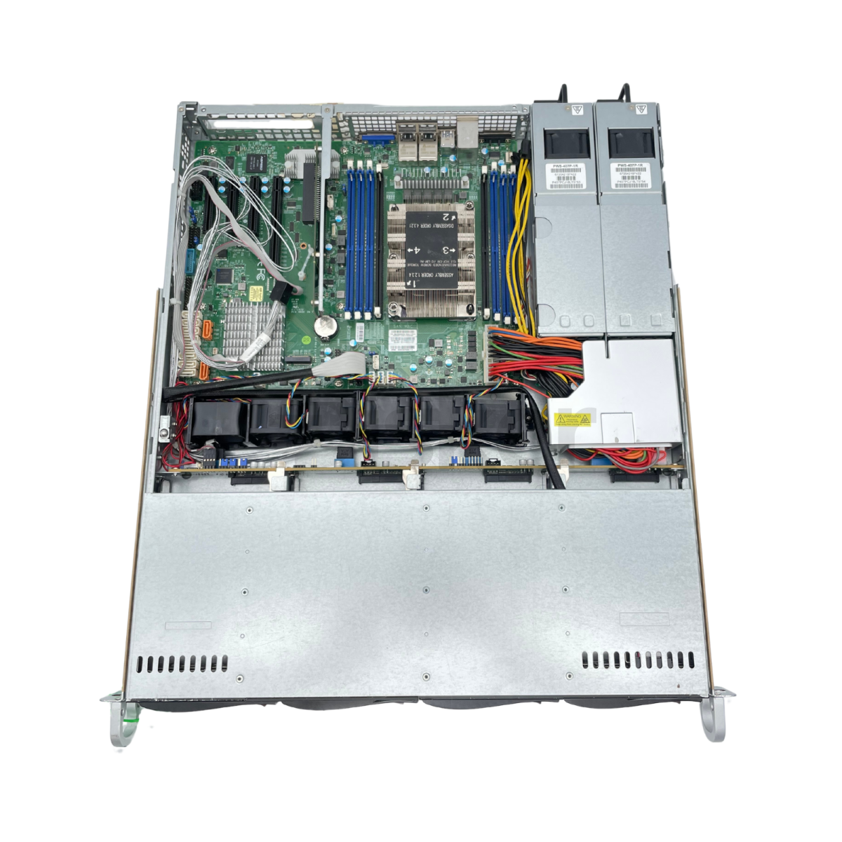 Supermicro CSE-813M 1U Server Chassis 4x3,5 X11SPI-TF BPN-SAS3-815TQ ...